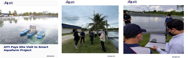 Alif Technologies Sites Visit With AITI to Smart Aquafarm Project